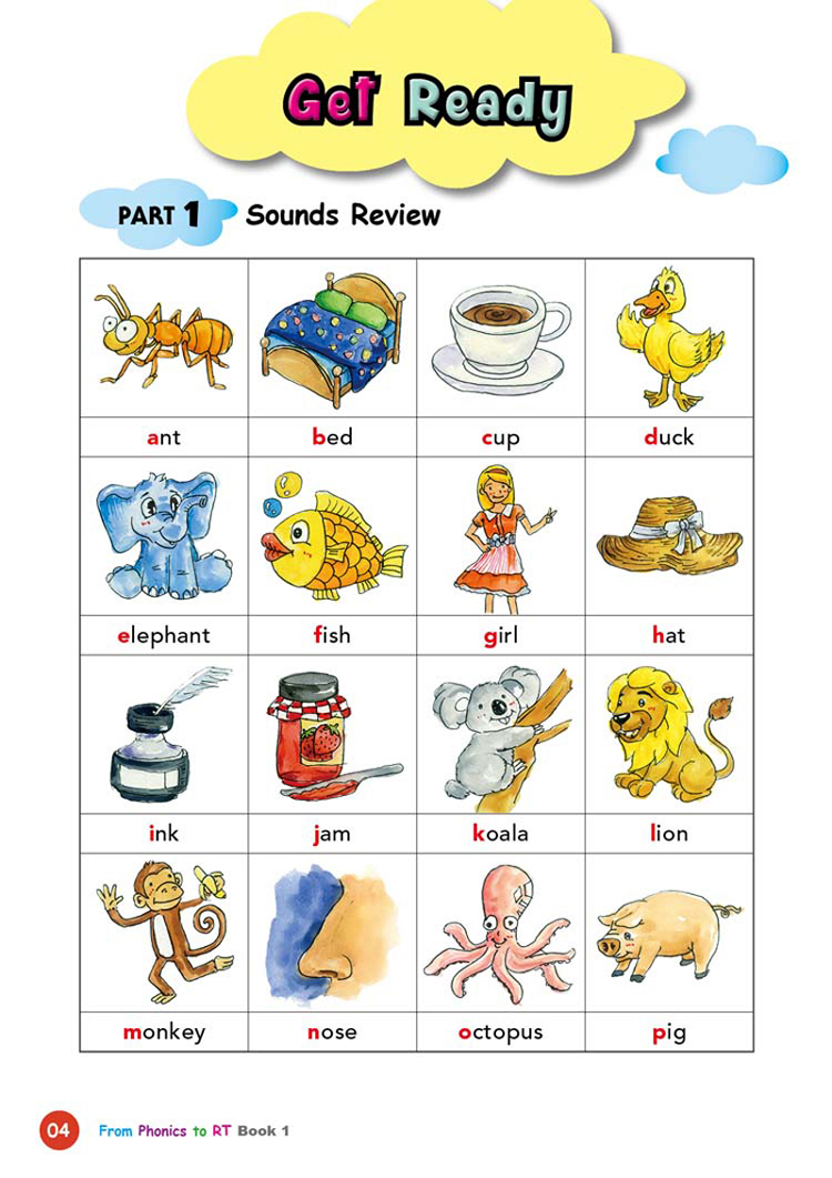 師德網路商城-From Phonics to RT 1 (附1CD)